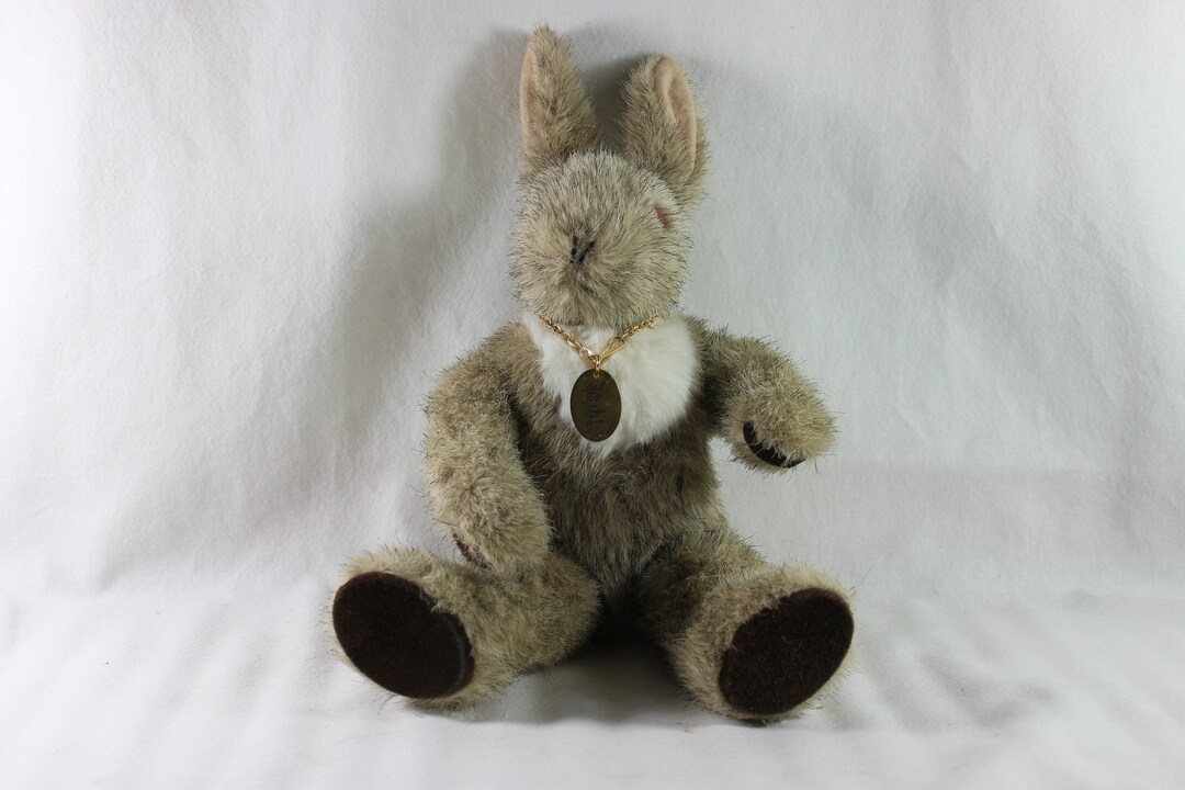 Vintage Little Folk Tiverton Devon Plush Rabbit G. Mcbride 1982 - Etsy