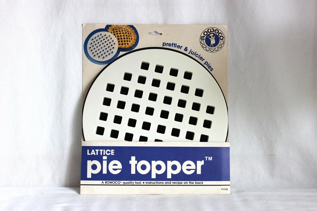 Rowoco Lattice Pie Topper Pie Crust Cutter - Etsy
