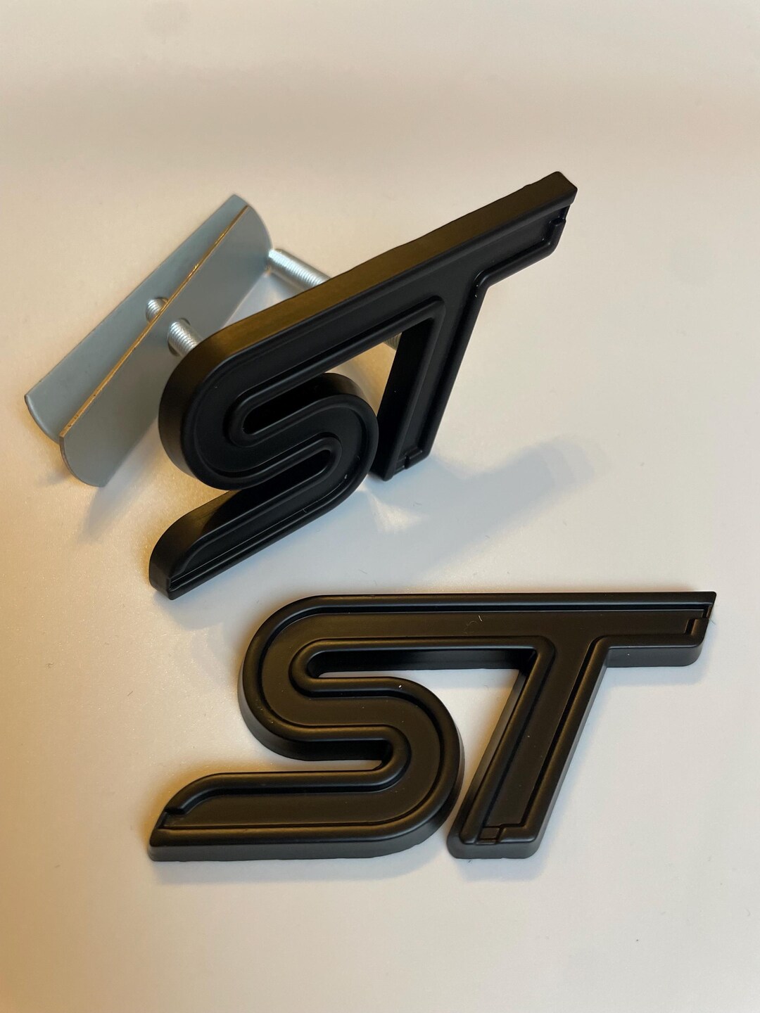 Ford ST Black Front and Rear Badge - Etsy