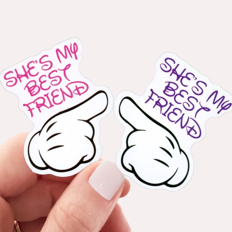 Best Friend Sticker - Etsy