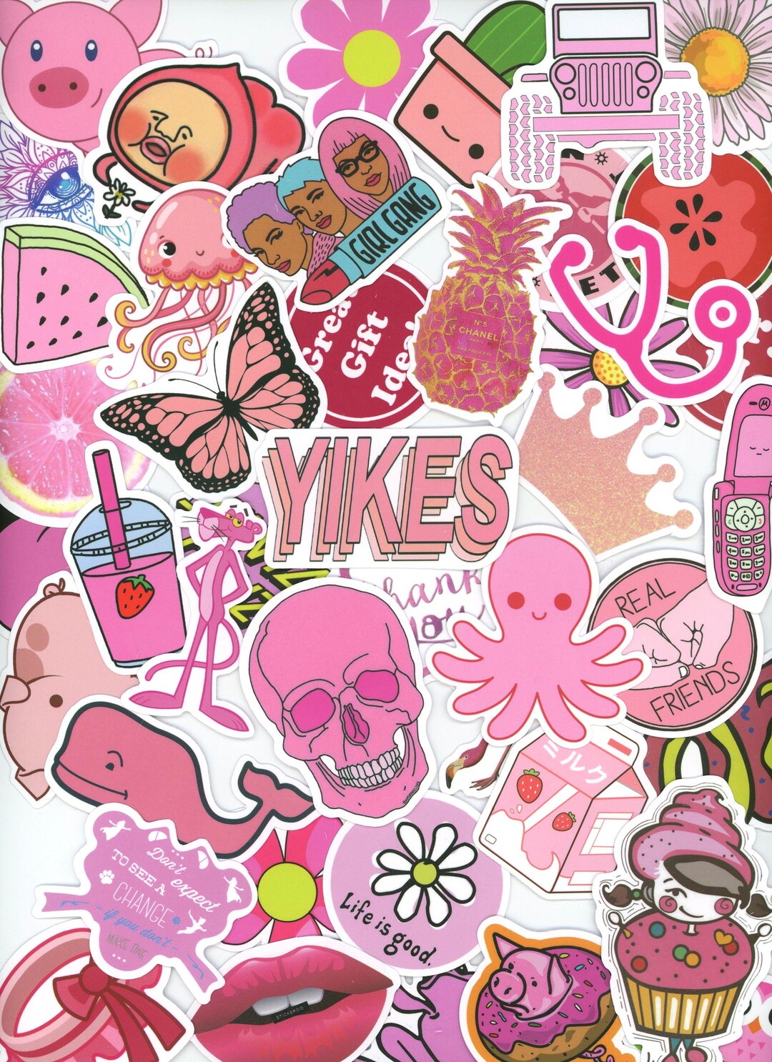 Cool Girl Variety Sticker Pack, Sticker Gift for Teen and Tween Girl ...