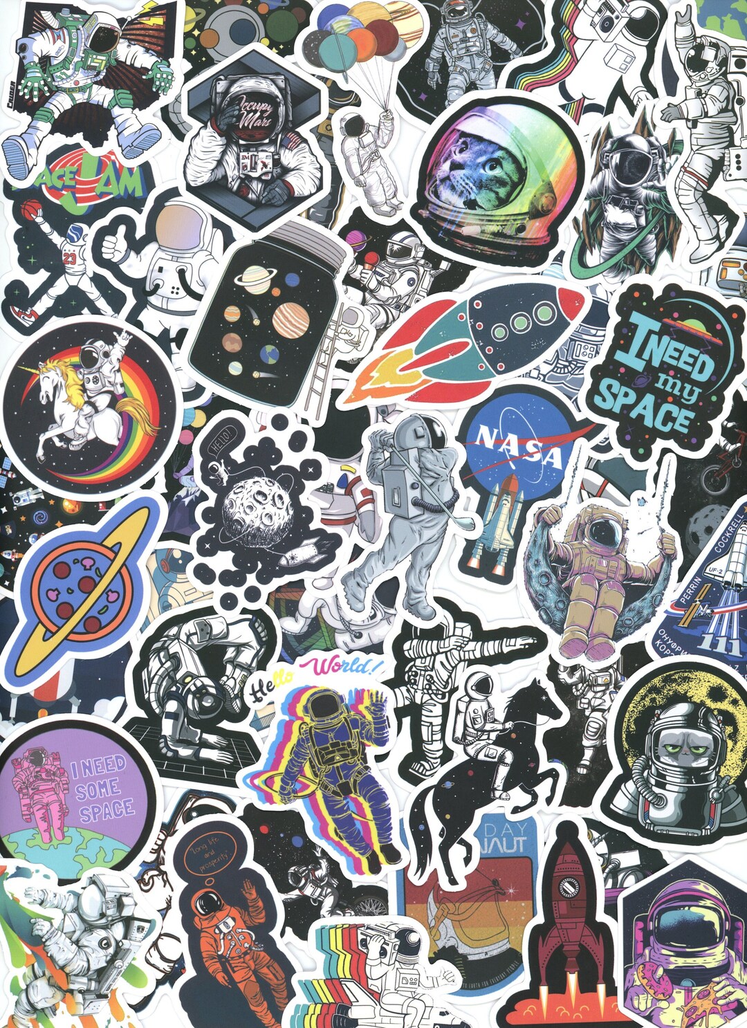 Astronaut Space Sticker, I Need Space Sticker, Space Astronaut Party ...
