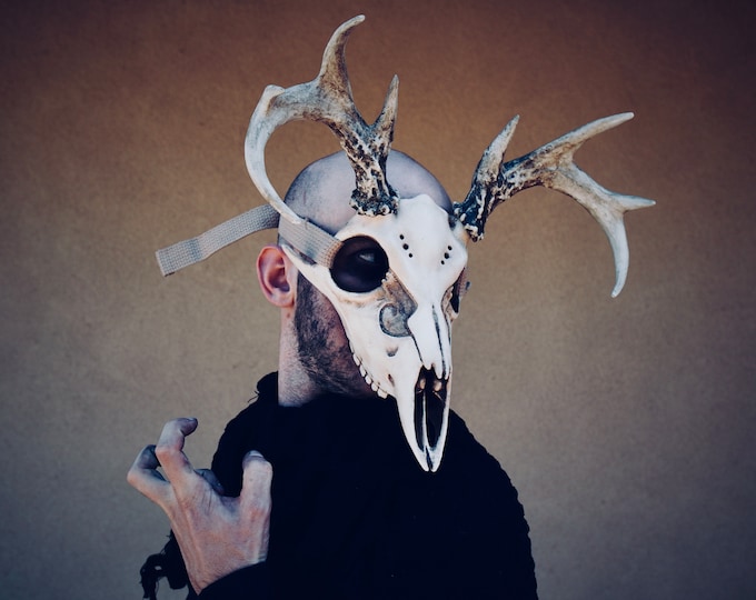 Cervine Skull Mask - Etsy
