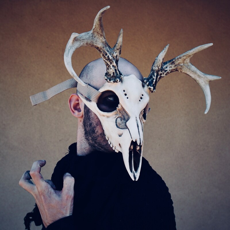 Realistic Skull Mask - Etsy