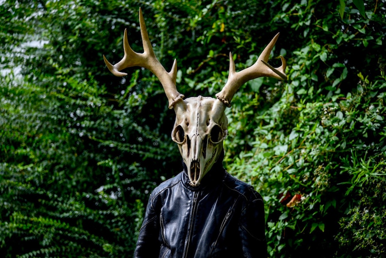 Custom Articulating Stag Skull Mask | Etsy