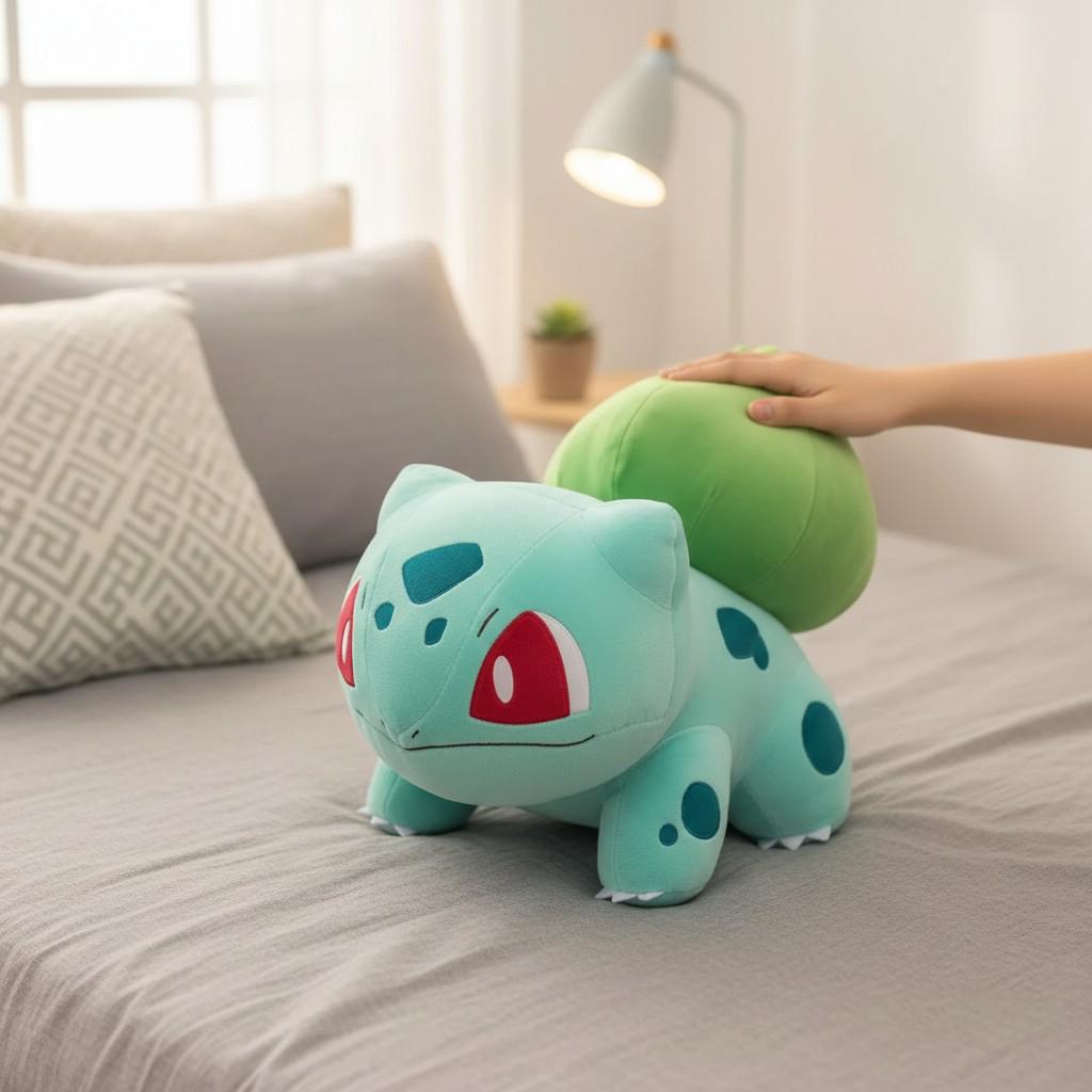 Bulbasaur Plush Toy | Cute Pokemon Plushie 20cm | Soft Kawaii Gift ...