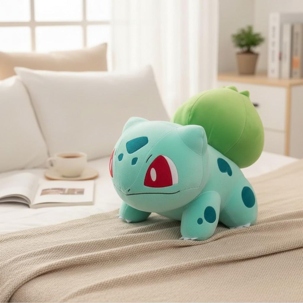 Bulbasaur Plush Toy | Cute Pokemon Plushie 20cm | Soft Kawaii Gift ...