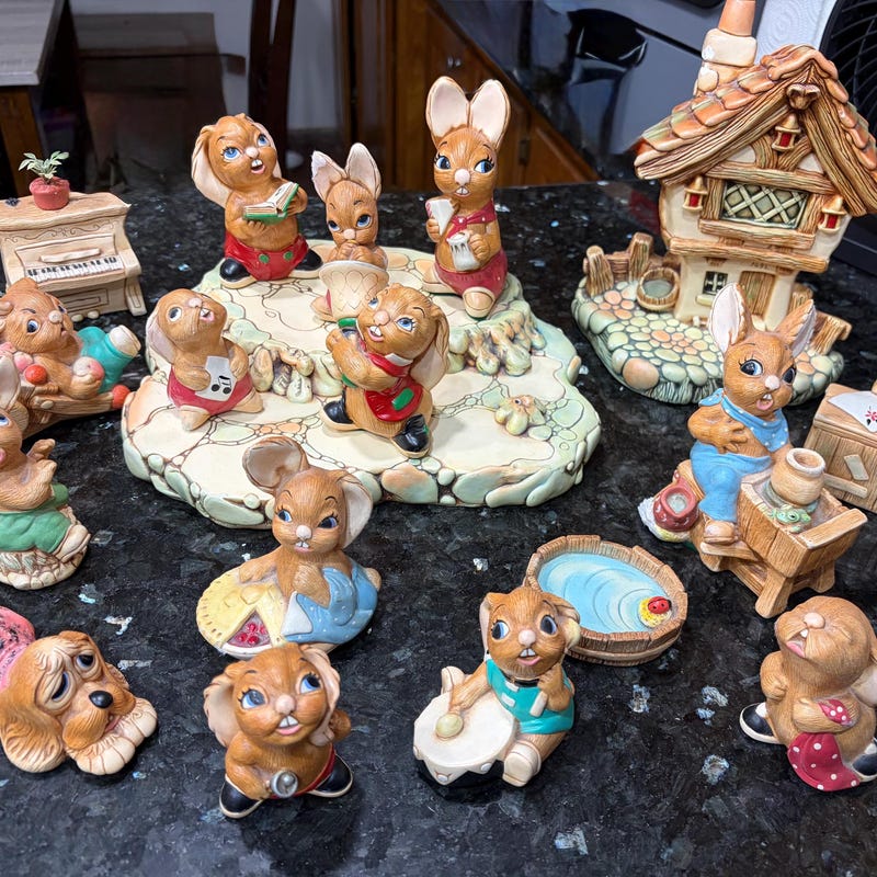Pendelfin Rabbits - Etsy UK