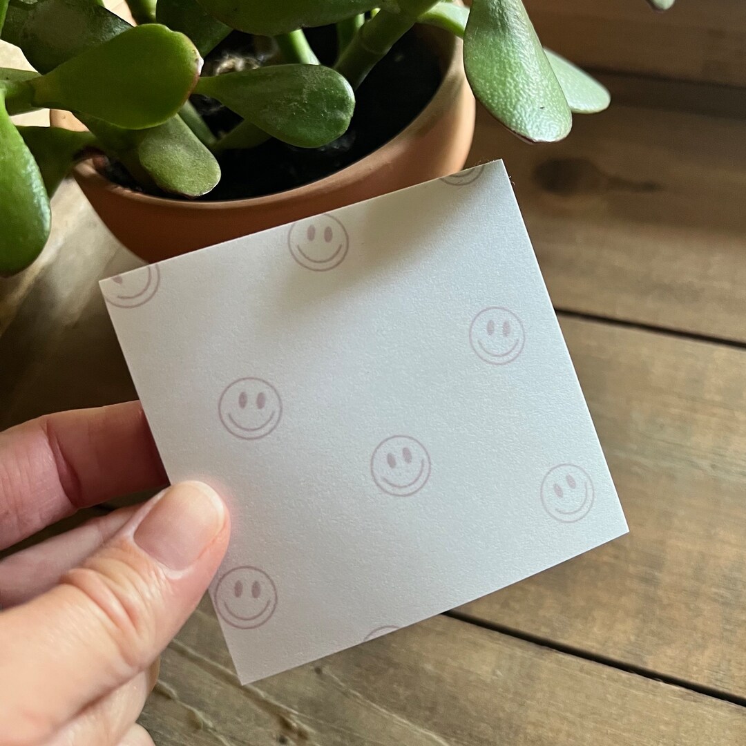 Smiley Face Sticky Notes/ Post It Notes/ Smiley Faces/ Happy Face ...