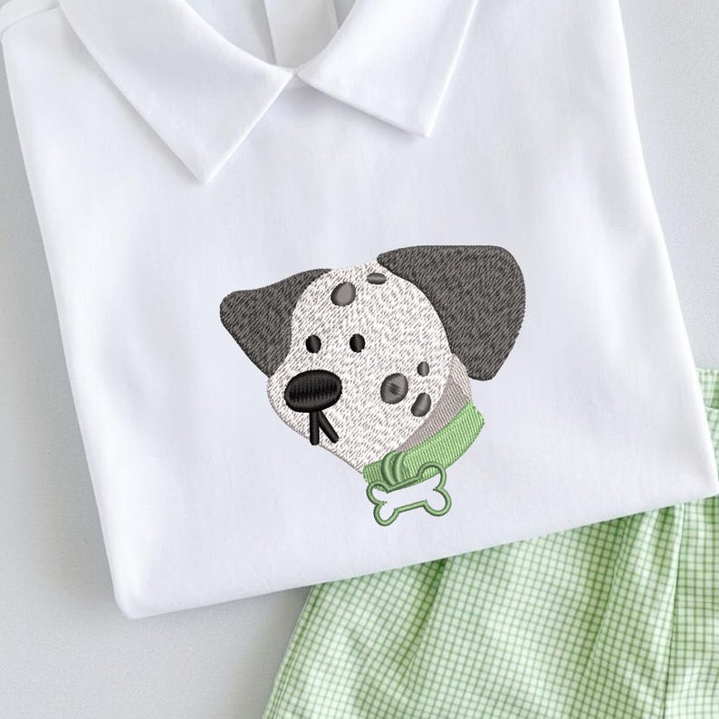 Dog Breed Embroidery Design Bundle, Cute Puppy Face Machine Embroidery ...