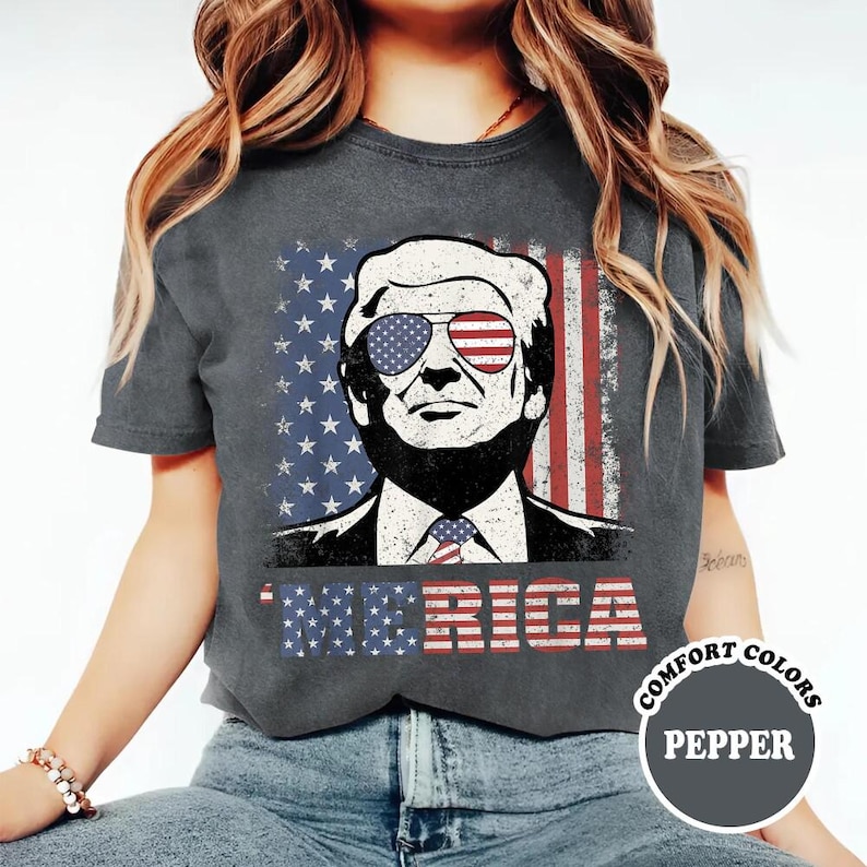 Retro Trump America Shirt, 250 Years Anniversary Tee, Trump Washington ...