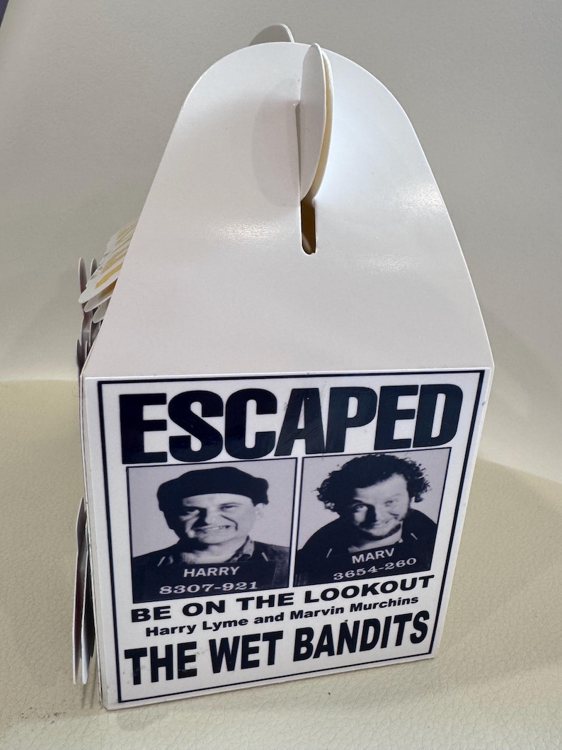 Home Alone Party Gable Box - Etsy