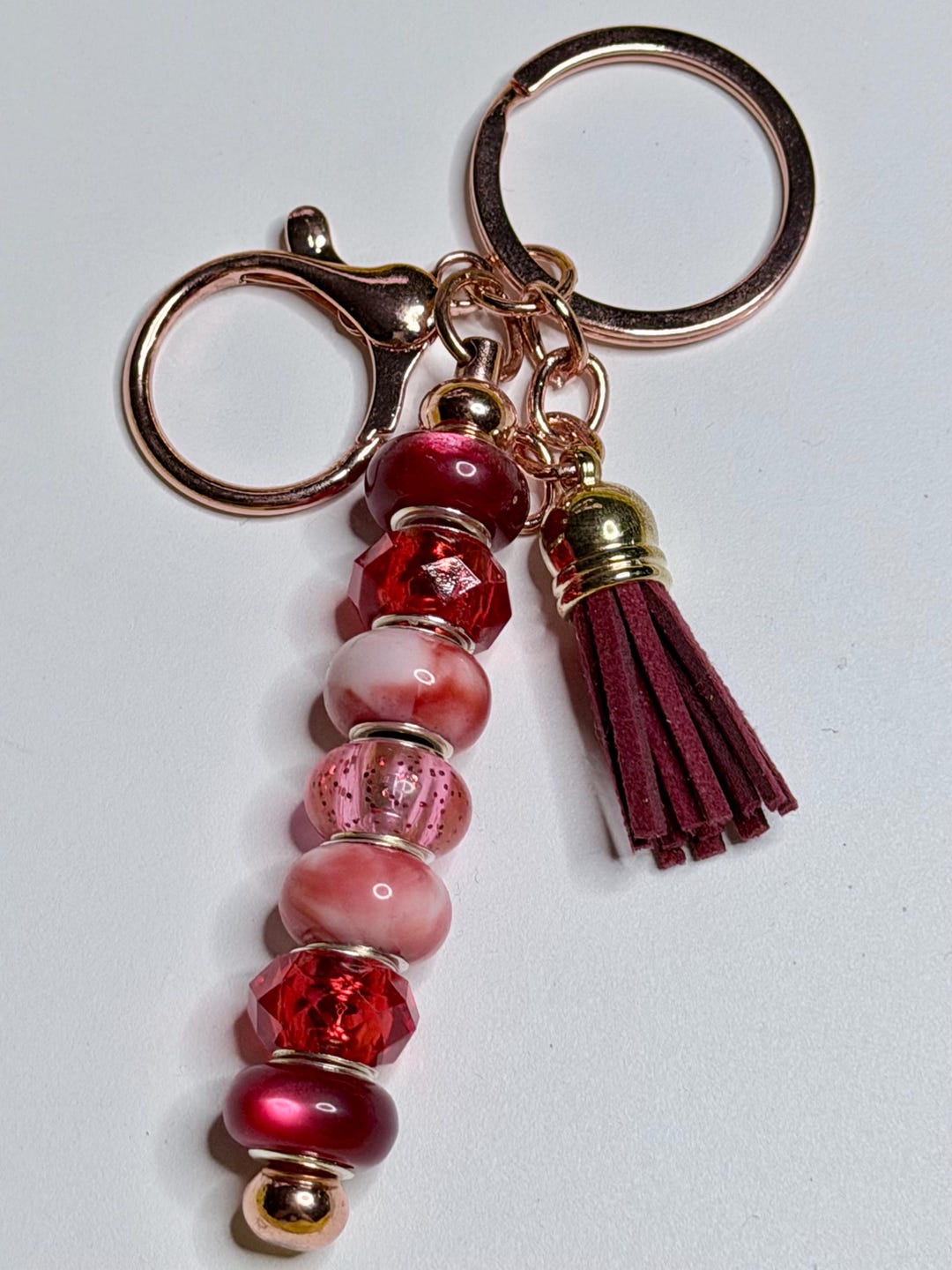 Beaded Keychain | Multi-colored Keychains | Bag Keychain | Handmade ...