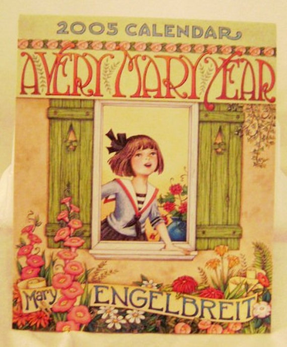 Mary Engelbreit 2005 Wall Calendar A Very Mary Year | Etsy