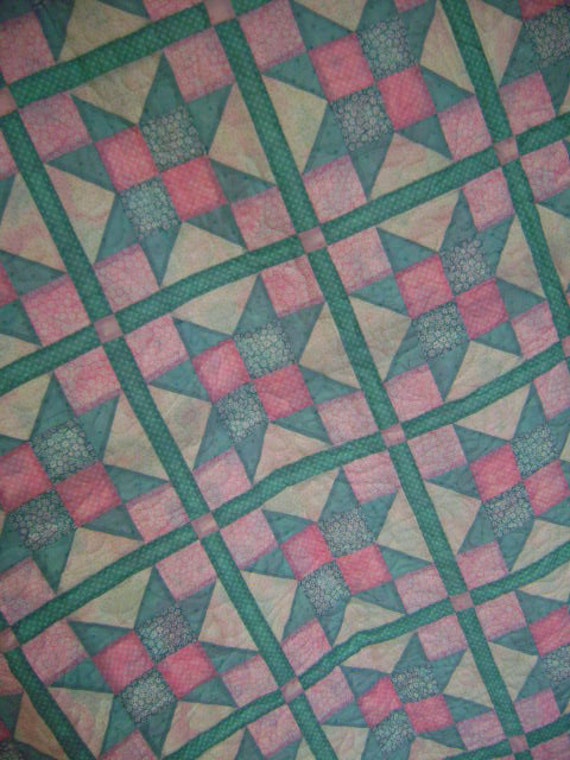 Sunday Afternoon at the Paris Flea Market Patchwork QUILT or | Etsy