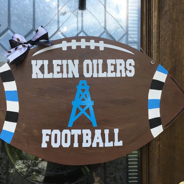 Football Door Hanger - Etsy