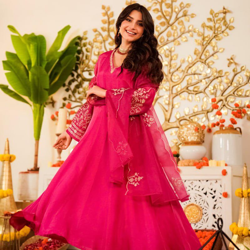 Rani Pink Punjabi Suit - Etsy