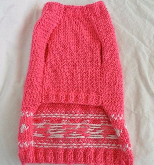 Cute Dog Sweater Knitting Pattern PDF Small Dog Sweater - Etsy
