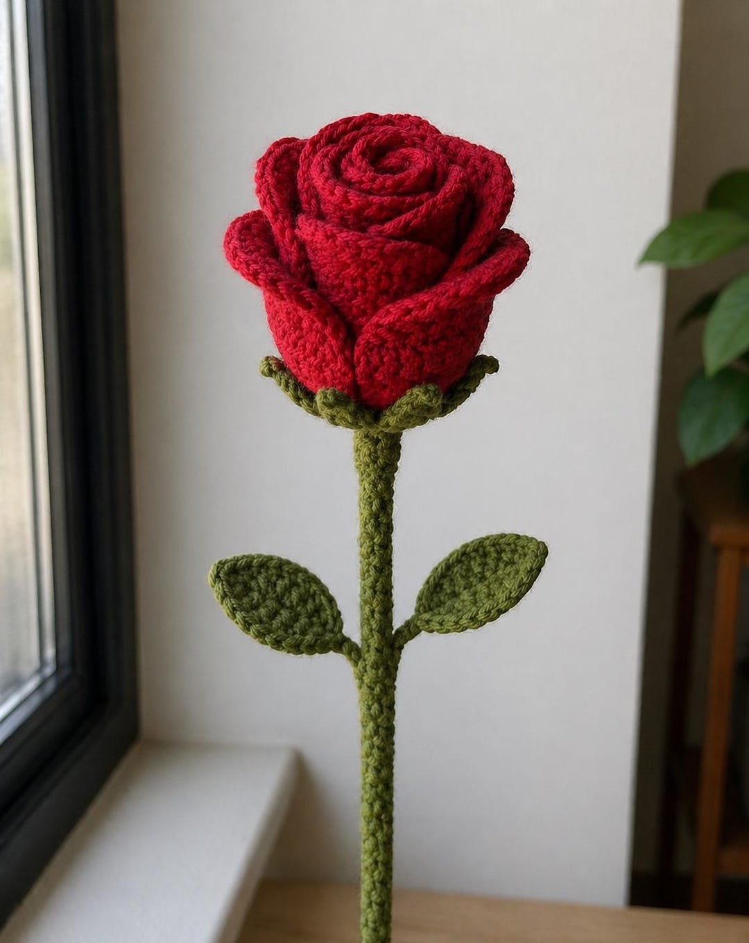 Realistic Crochet Rose Pattern, Spiral Amigurumi Flower, PDF Tutorial ...