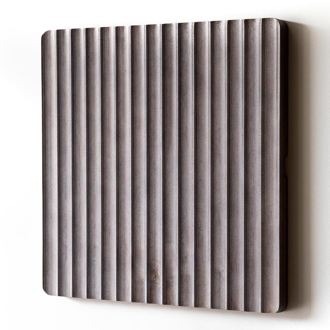 Fluted Wood Wall Panel: Modular Headboard, Made in USA - Etsy