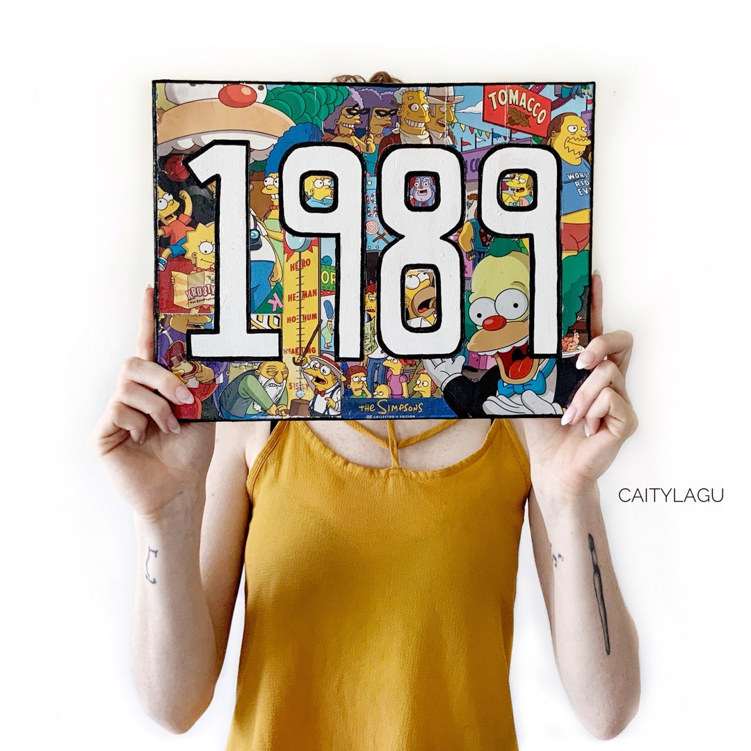 The Simpsons Fan Art Paper Collage - Etsy