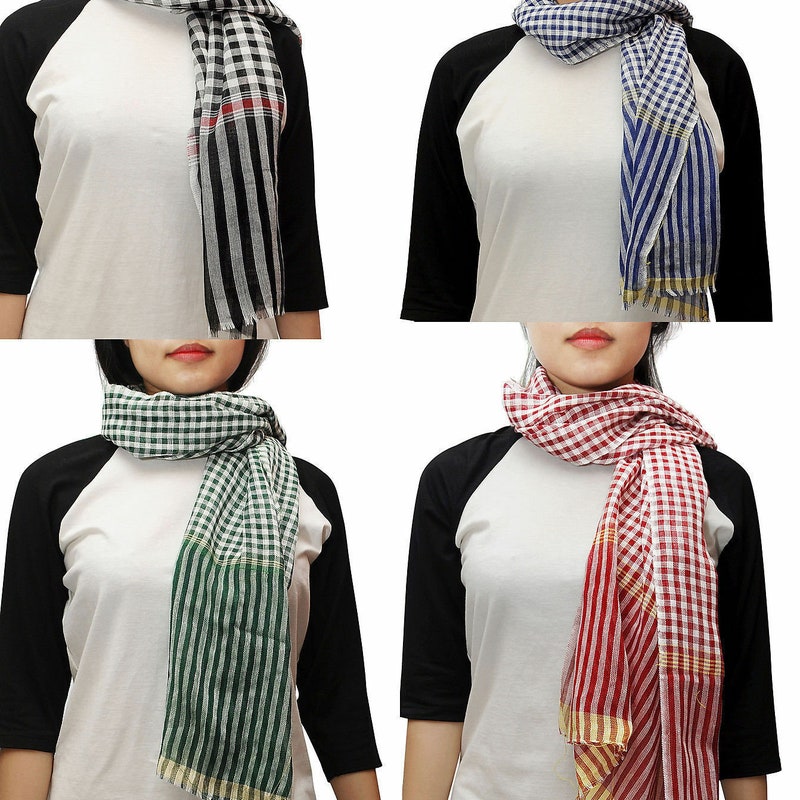 Khmer Scarf Krama - Etsy UK