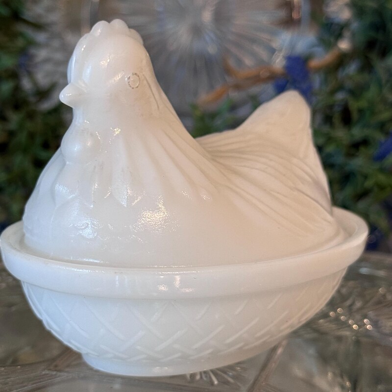 Hazel Atlas Glass Hens - Etsy