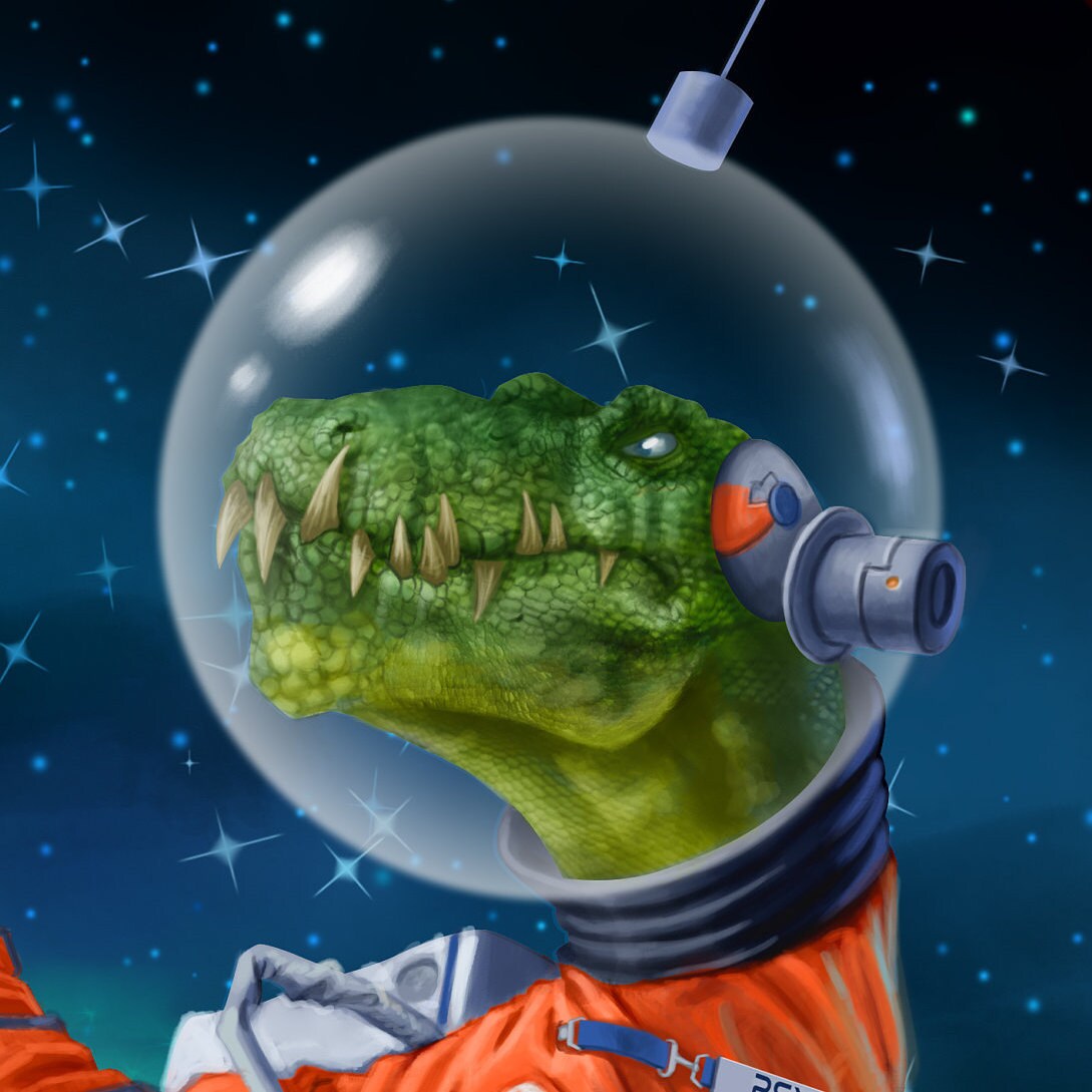 Astronaut T Rex