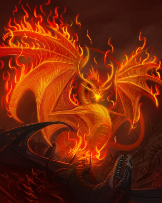 Red Flame Dragon