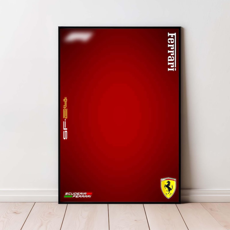 Ferrari Racing Posters - Etsy