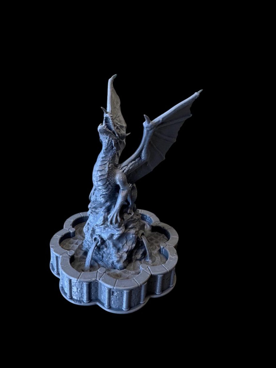 Fountain With a Dragon - Etsy