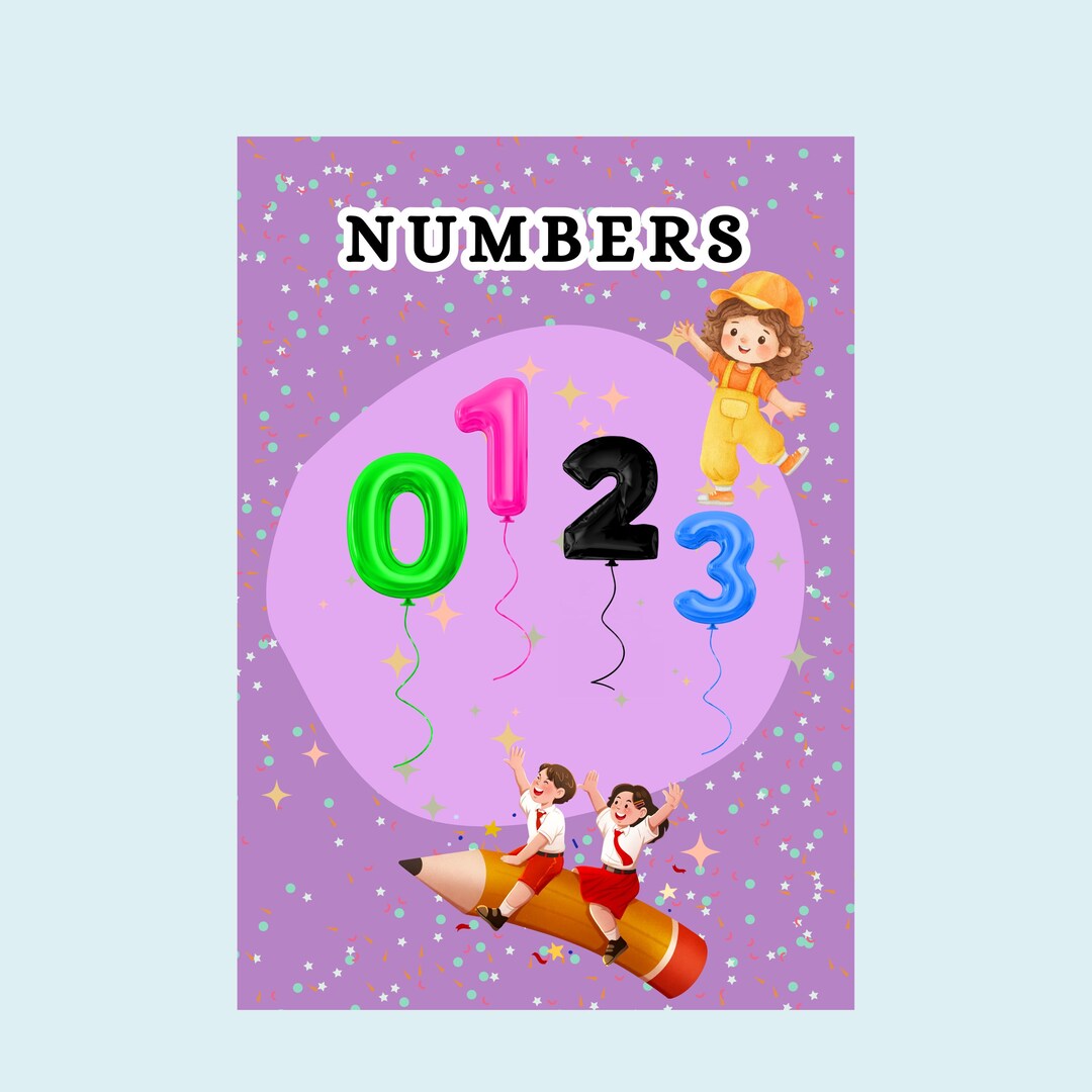 Tracing Numbers 1 to 20| Preschool Math| Homeschool Printable| Counting ...