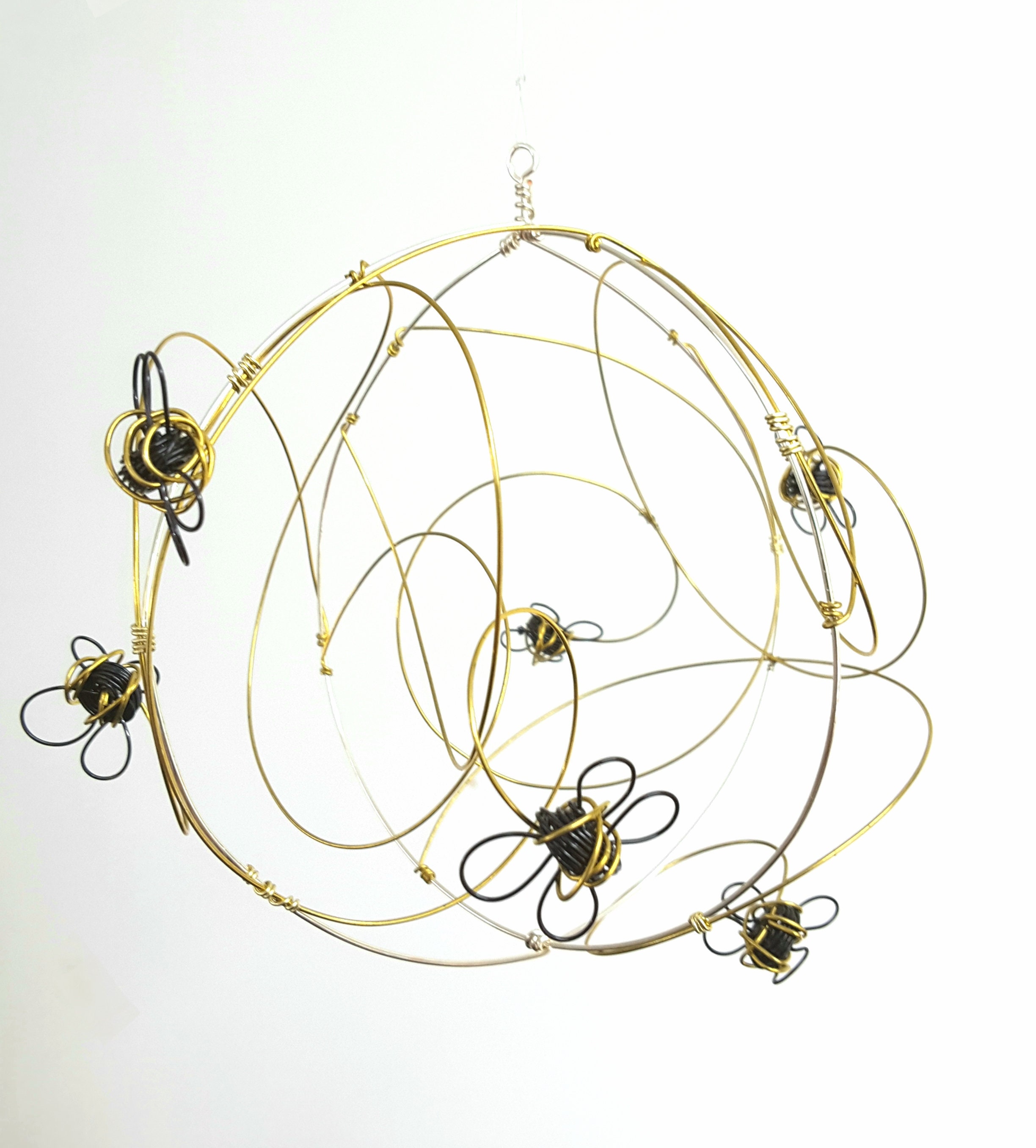 Bee Sculpture Wire Bees Wire Sculpture Wire Bee Art - Etsy