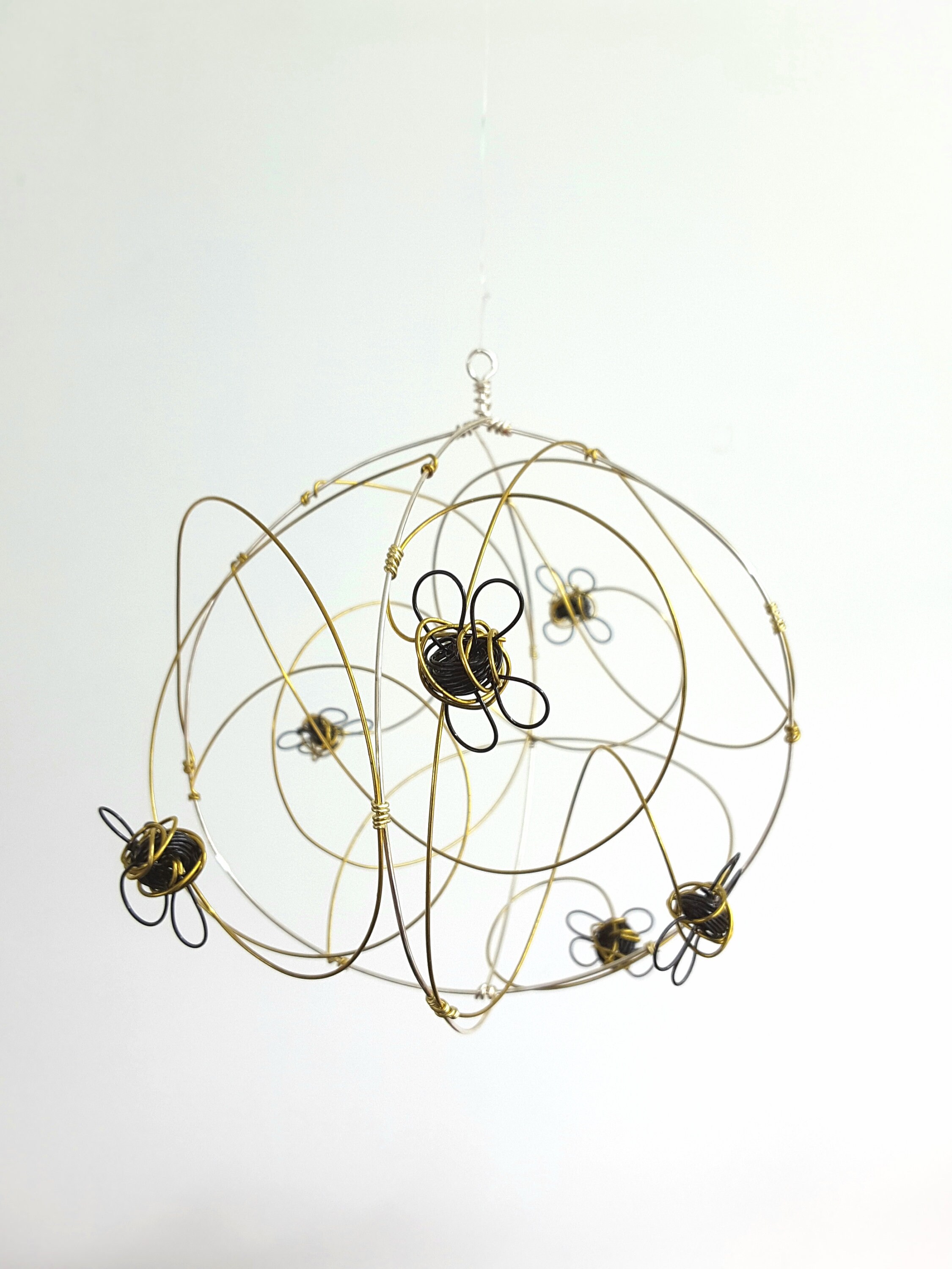 Bee Sculpture Wire Bees Wire Sculpture Wire Bee Art - Etsy Ireland
