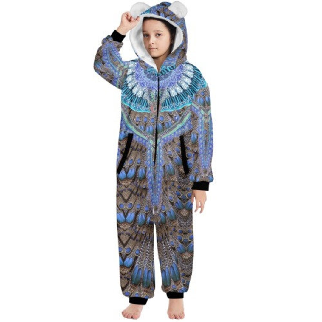 Child Costume Child Deguisement Jumper Costume Flannel Jumper Hooded ...