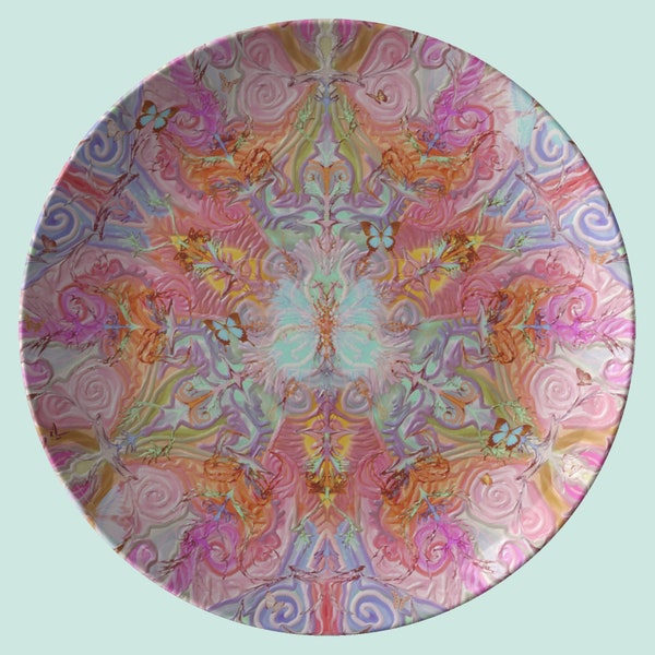 Mandala Plate - Etsy