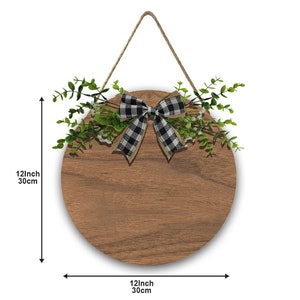 Flower Ceramic Design for Circular Wooden Hanging Board - Etsy
