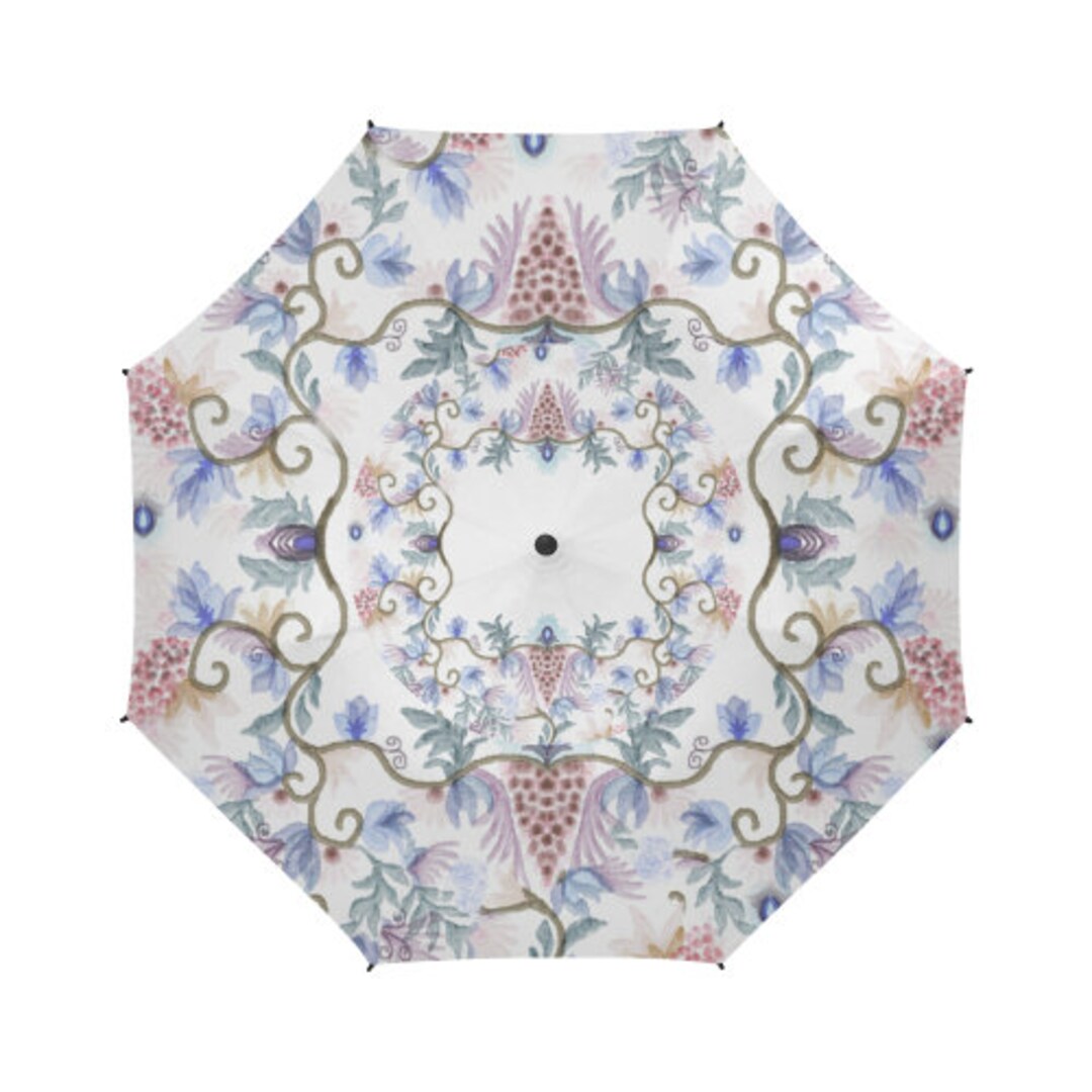 Large Umbrella- Rain and Sun- Customizable-handpainted Design - Etsy