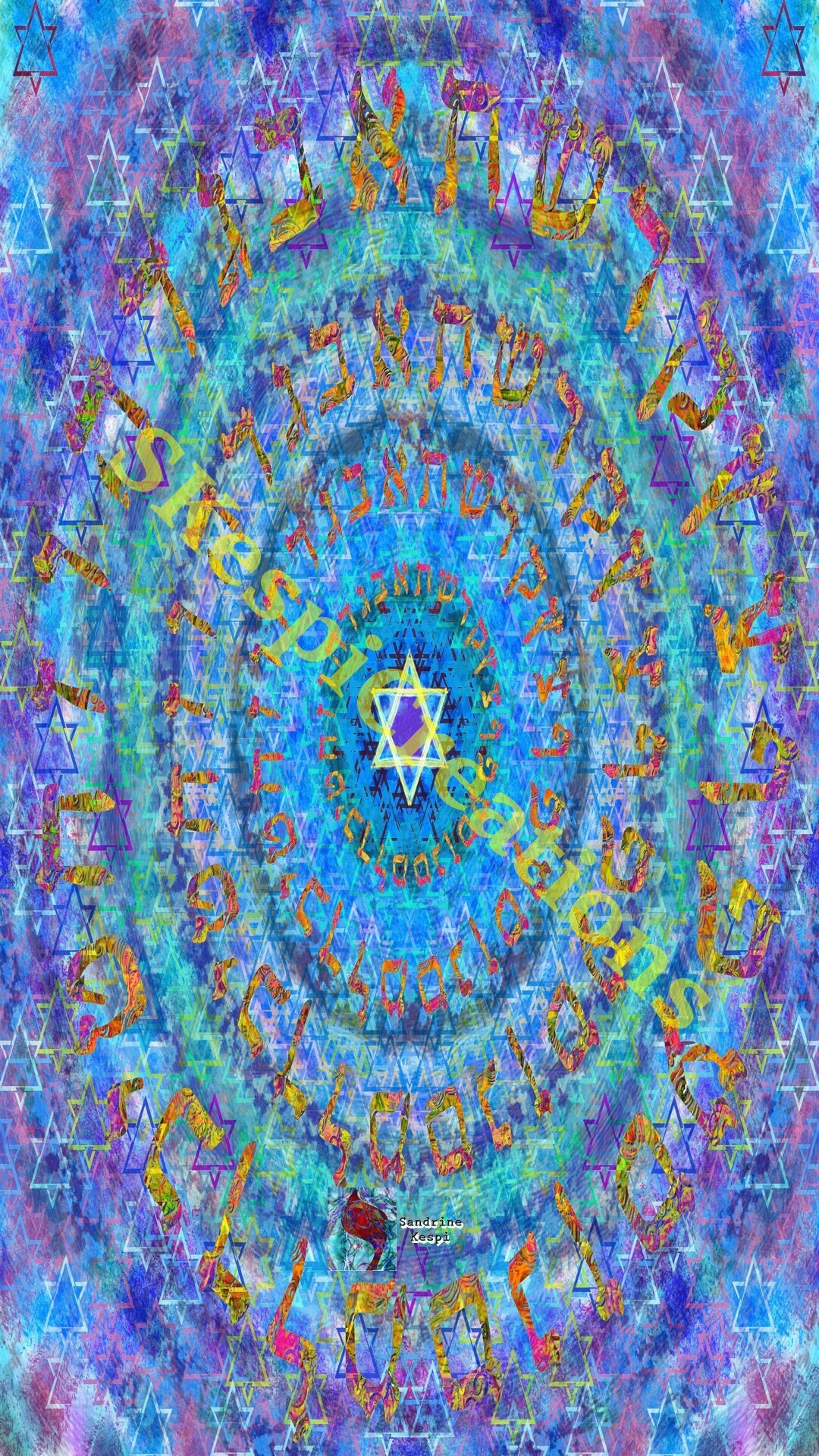 5 Hebrew Lettersphone Wallpaper-digital Download, Smartphone Wallpaper ...