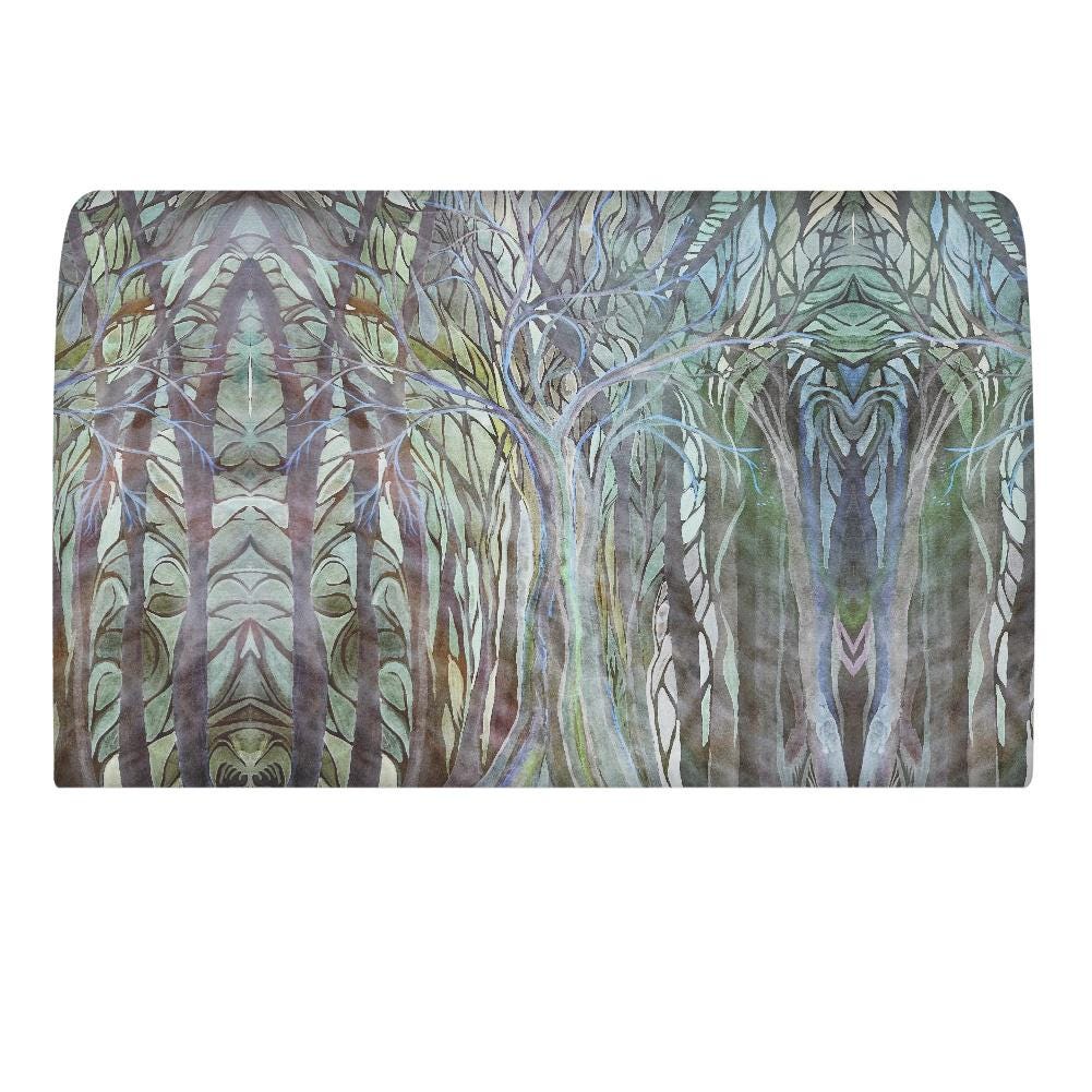 Elastic Headboard Cover - Artistic Design | Soft Breathable Fabric | 2 ...