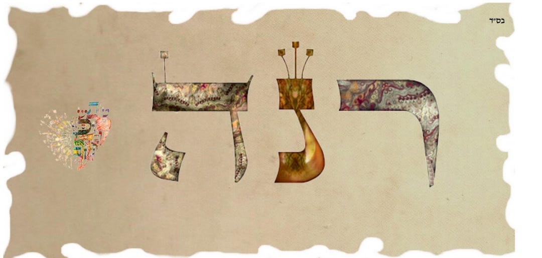 Unique Bookmark-renee- Hebrew Calligraphy- Pdf Instant Download- Recto ...
