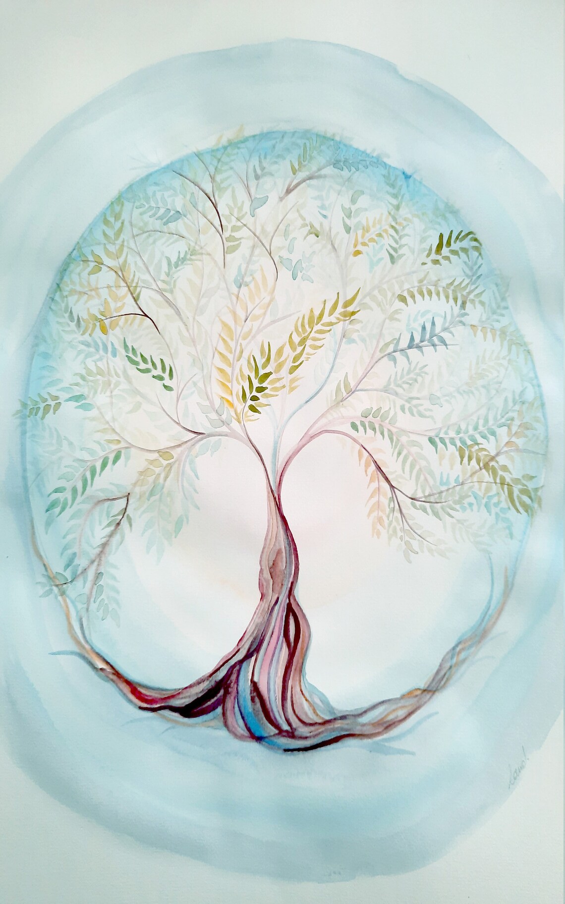 Tree of Life-16x10"-pdf -downlable File- Print of an Original ...