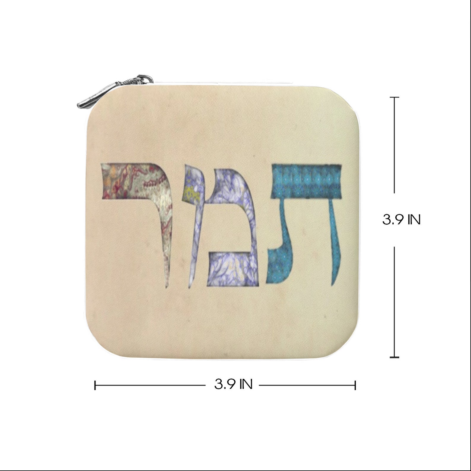 Judaica Jewelry Box-vegan Leather Box-custom Box-small Travel Jewels ...