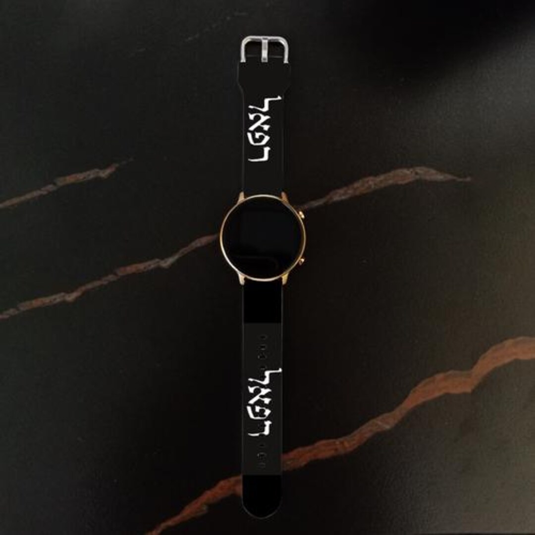 Custom Hebrew Letters Smartwatch – Health & Sleep Tracking, Waterproof ...