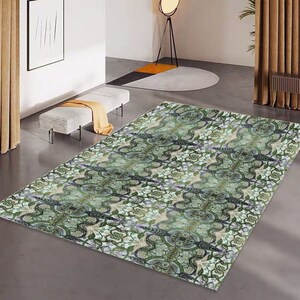 Foldable Rectangular Floor Mat-4 Sizes Whashable-foldable Non Slip ...