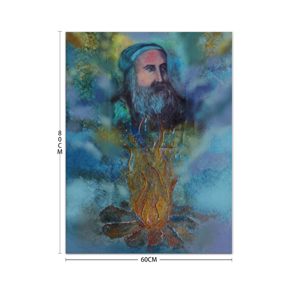 Rabbi Yochanan Ben Zakai Streched Paintings 24 X - Etsy UK