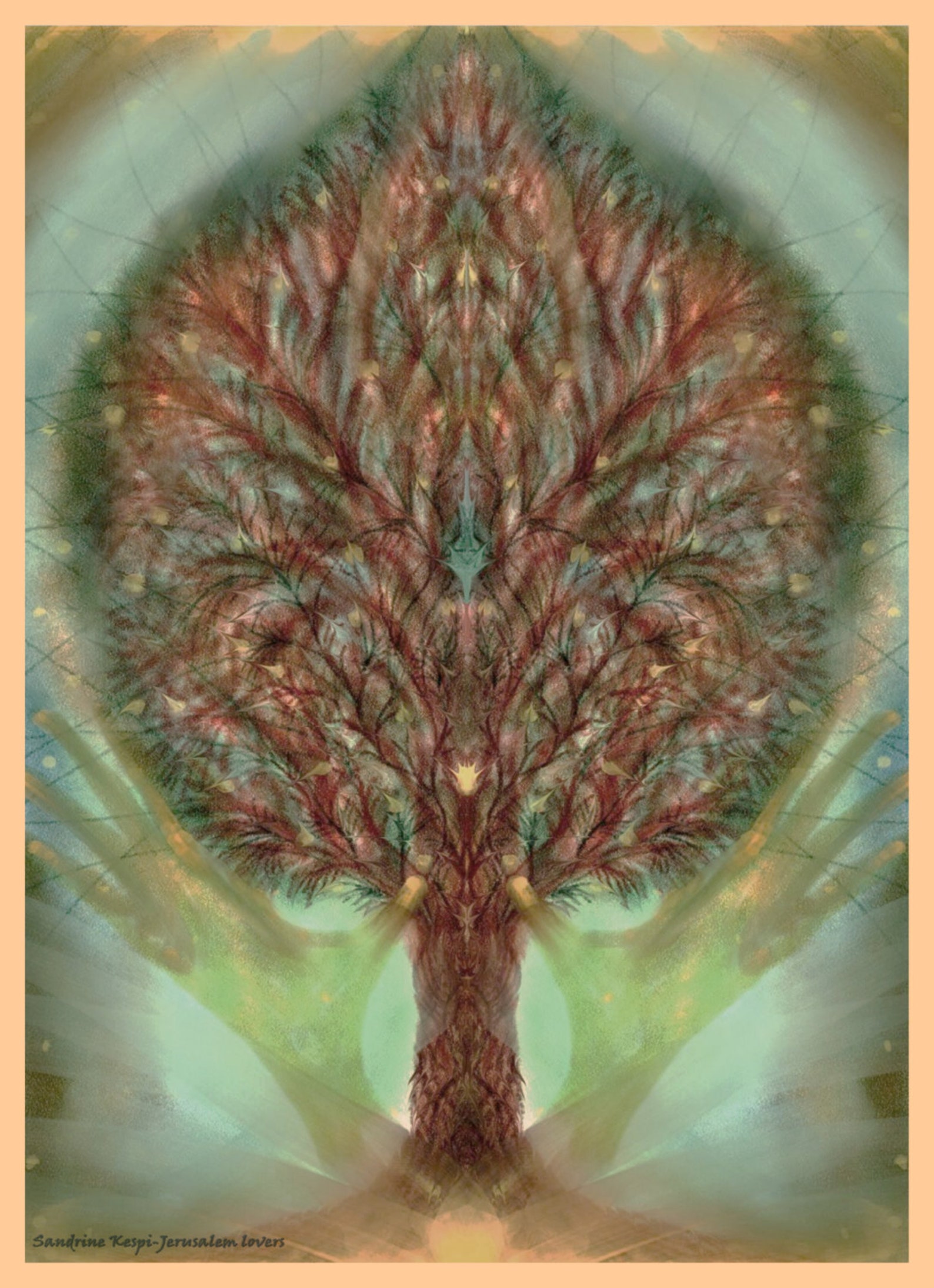 Tree of Life the Power of the Prayer Healing-digital Print - Etsy