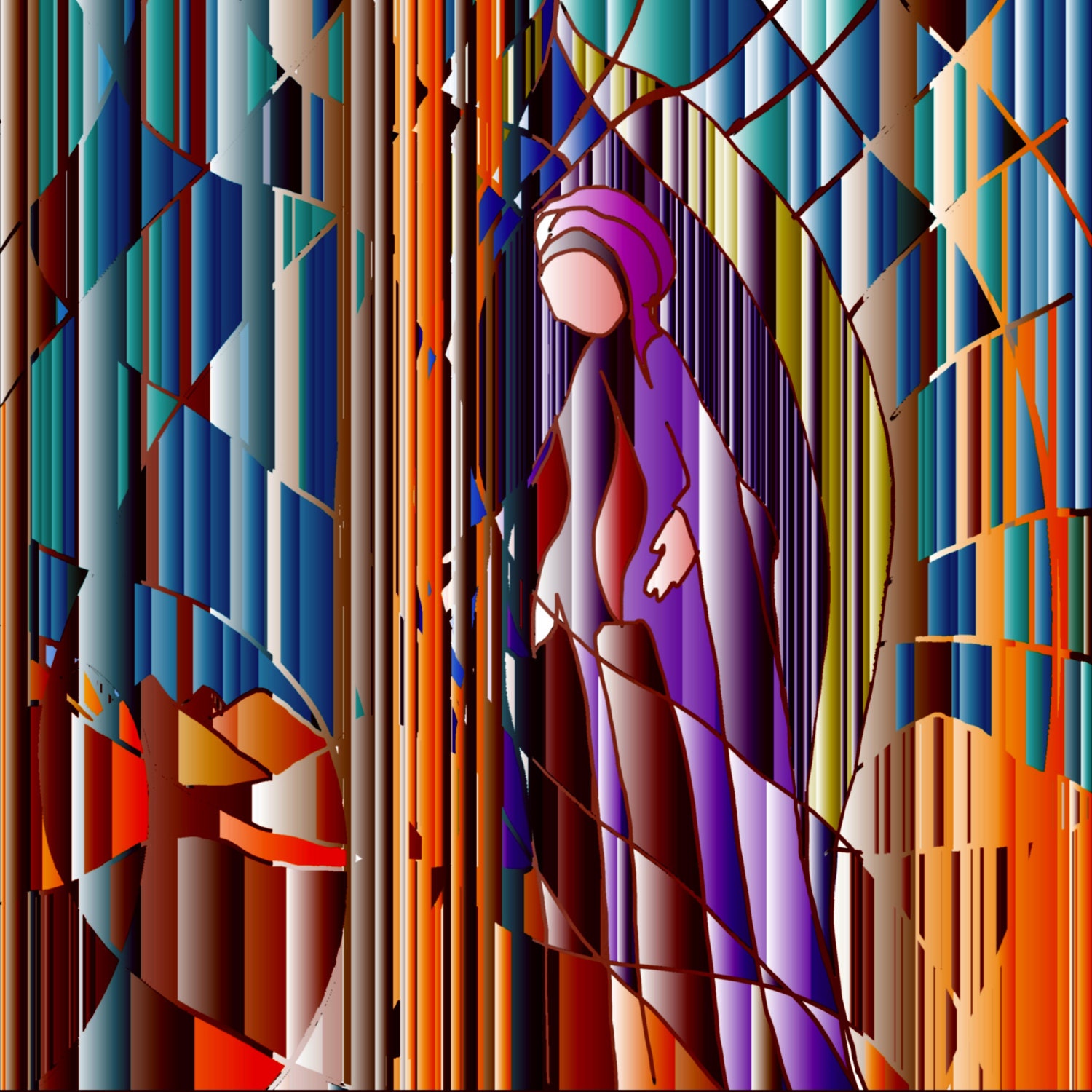 Sarah- Watercolor Digital Artwork- Limited Edition Dated and Signed ...