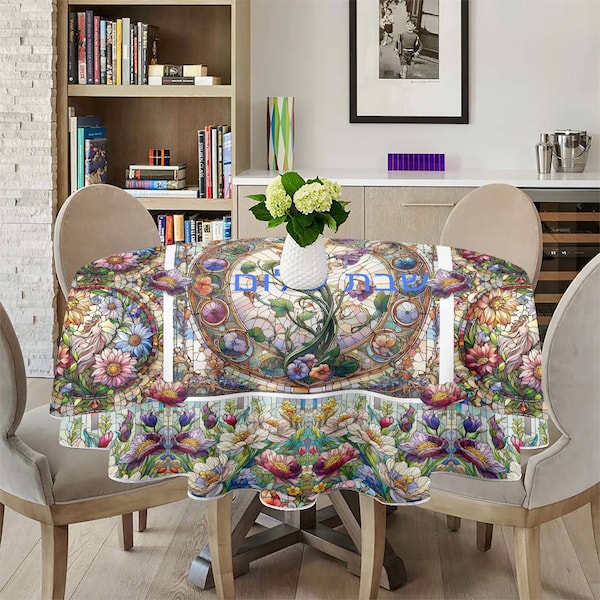 Shabbat Tablecloth - Etsy