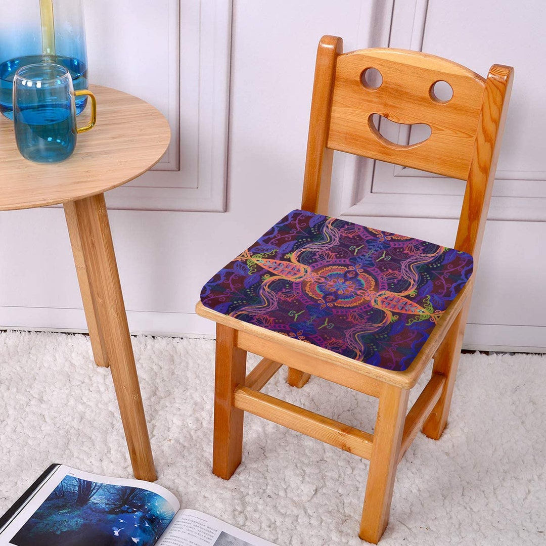 Artistic Design for Round or Square Seat Cushion Memory Foam Padding ...